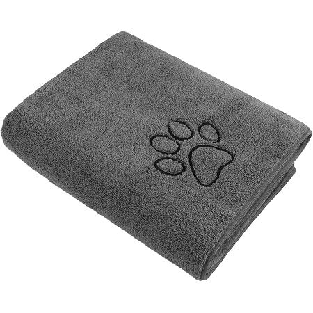Amazon.com: PAWPUP Dog Towel Super Absorbent - Pack of 2 - Quick Drying ...