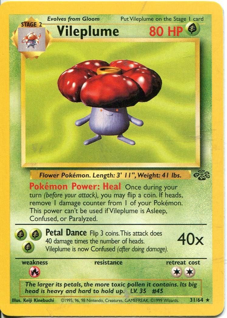 Vileplume Card