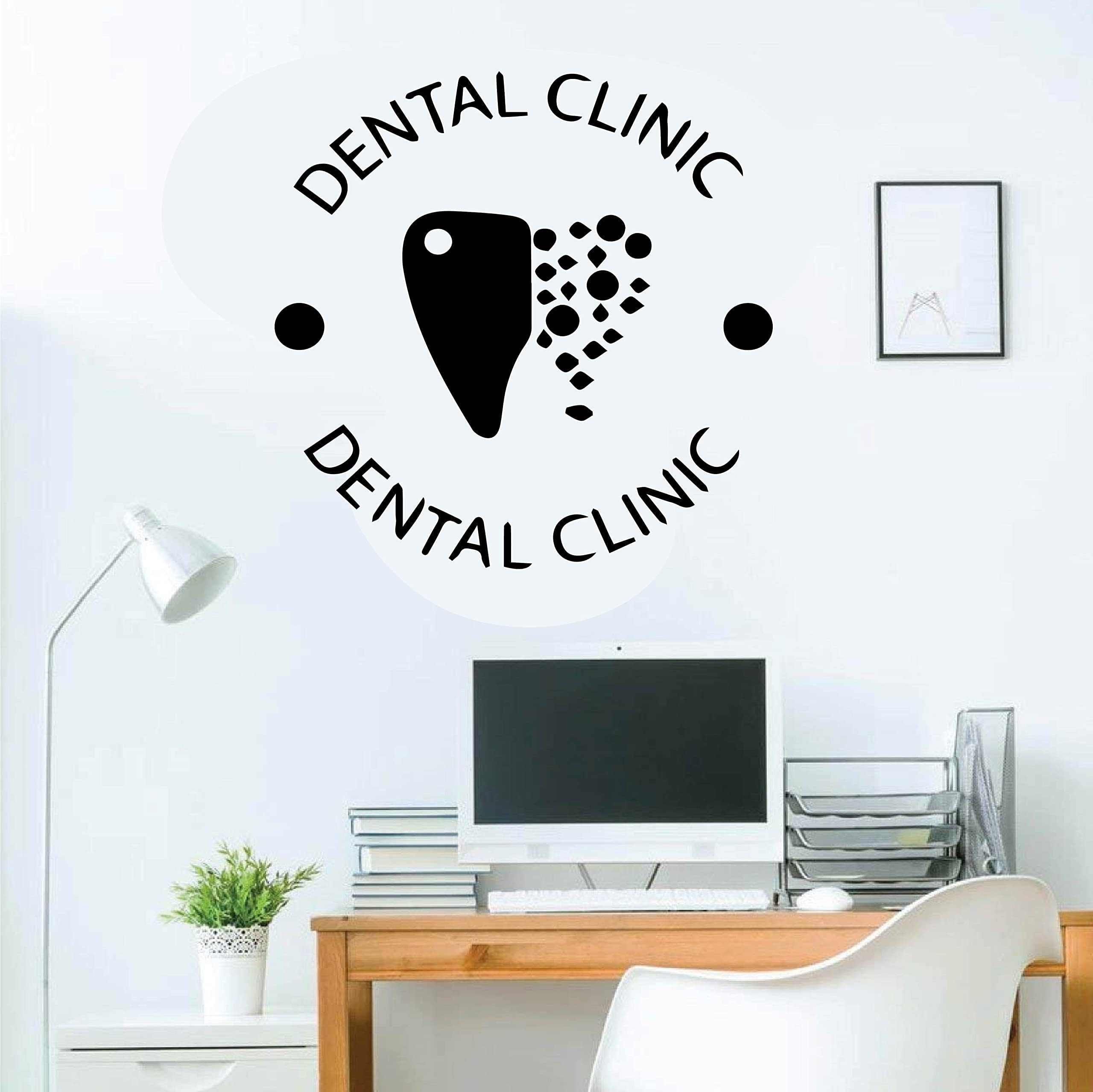 SIGN EVER Stylish Dental Clinic Wall Stickers Hospital Clinic Medical ...
