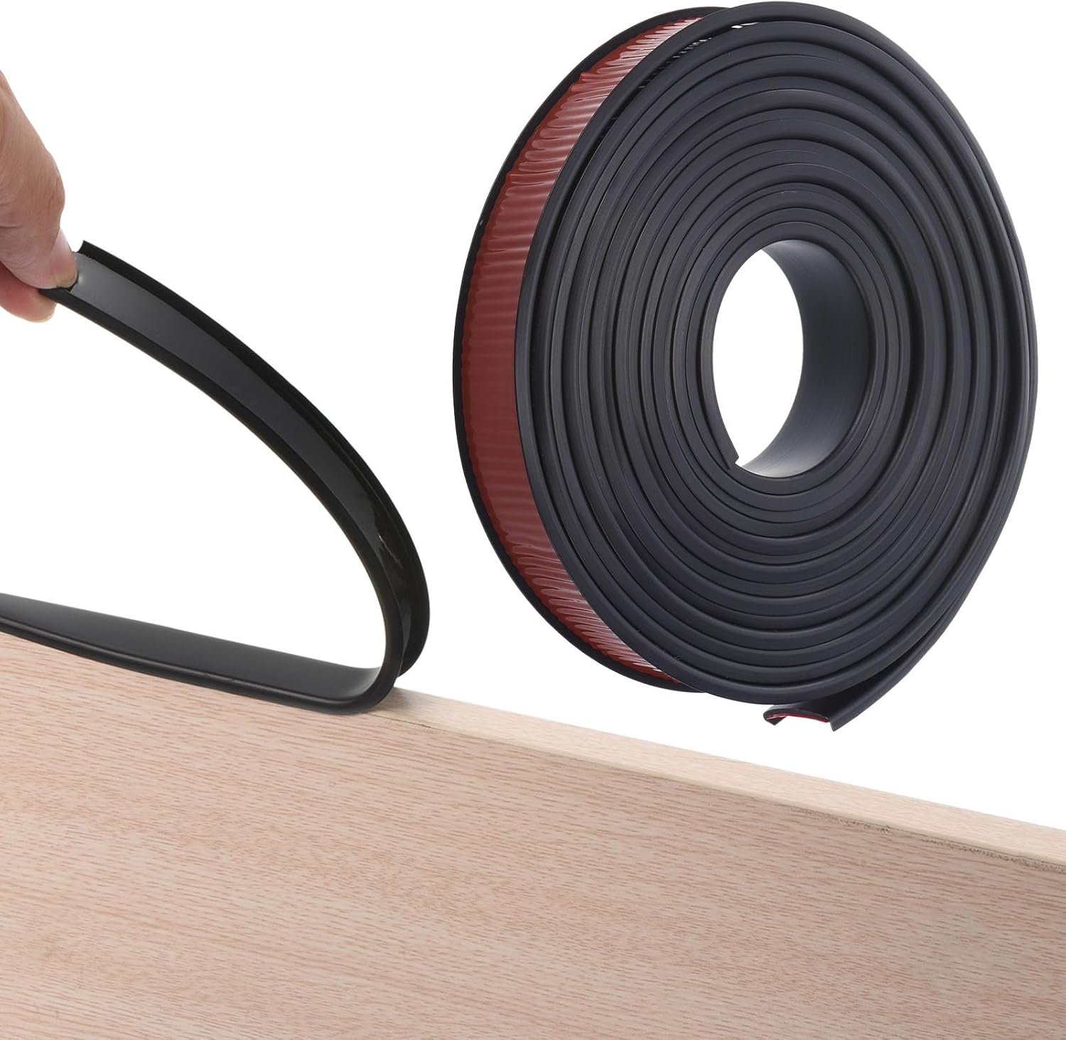 uxcell U-Shape Edge Banding, 16.4ft Self Adhesive Veneer Edging Trim ...