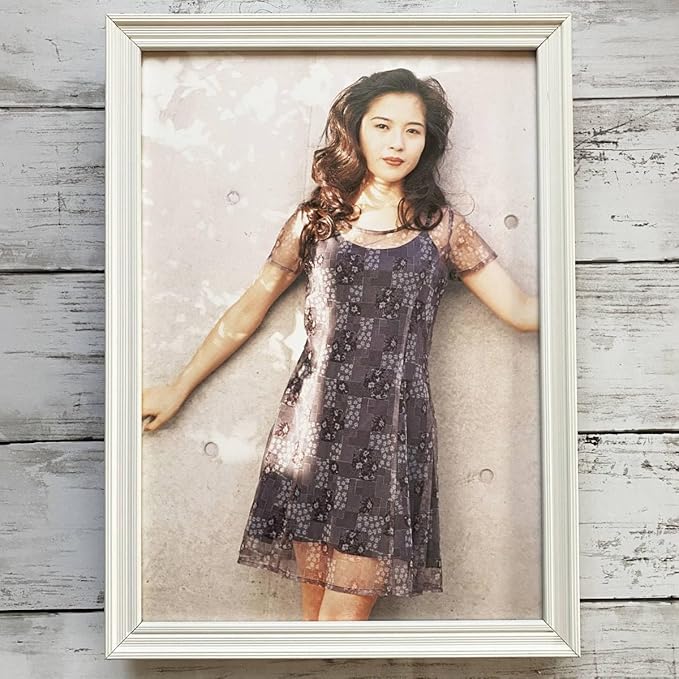 Amazon.co.jp: 額装三浦理恵子 CoCo /80年代アイドル/若い頃/ポスター風/A4サイズ額/アートフレーム YH08-2 : ホーム＆キッチン