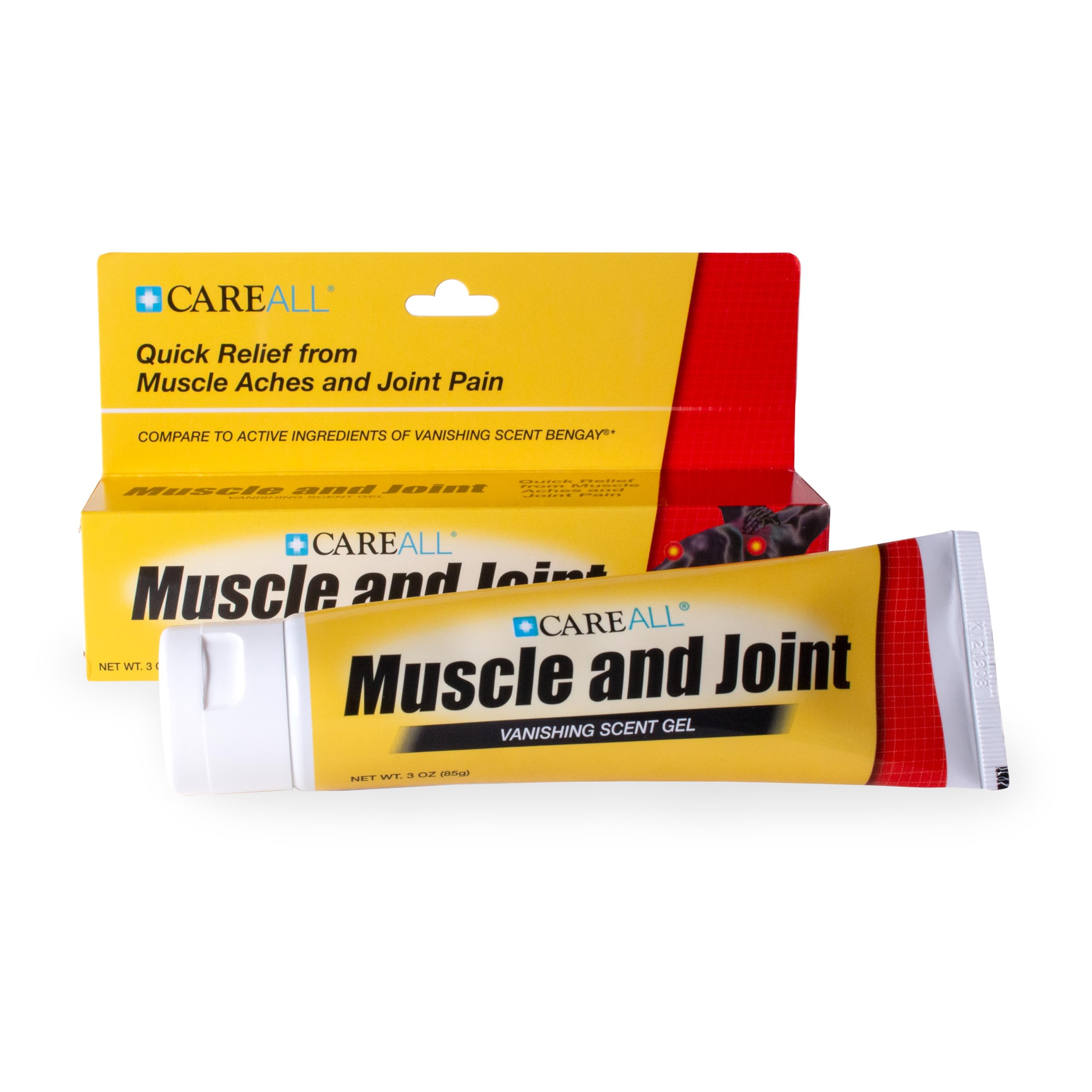 Snapklik.com : Muscle & Joint Vanishing Scent Gel, 3.0 Oz, Non-Greasy ...