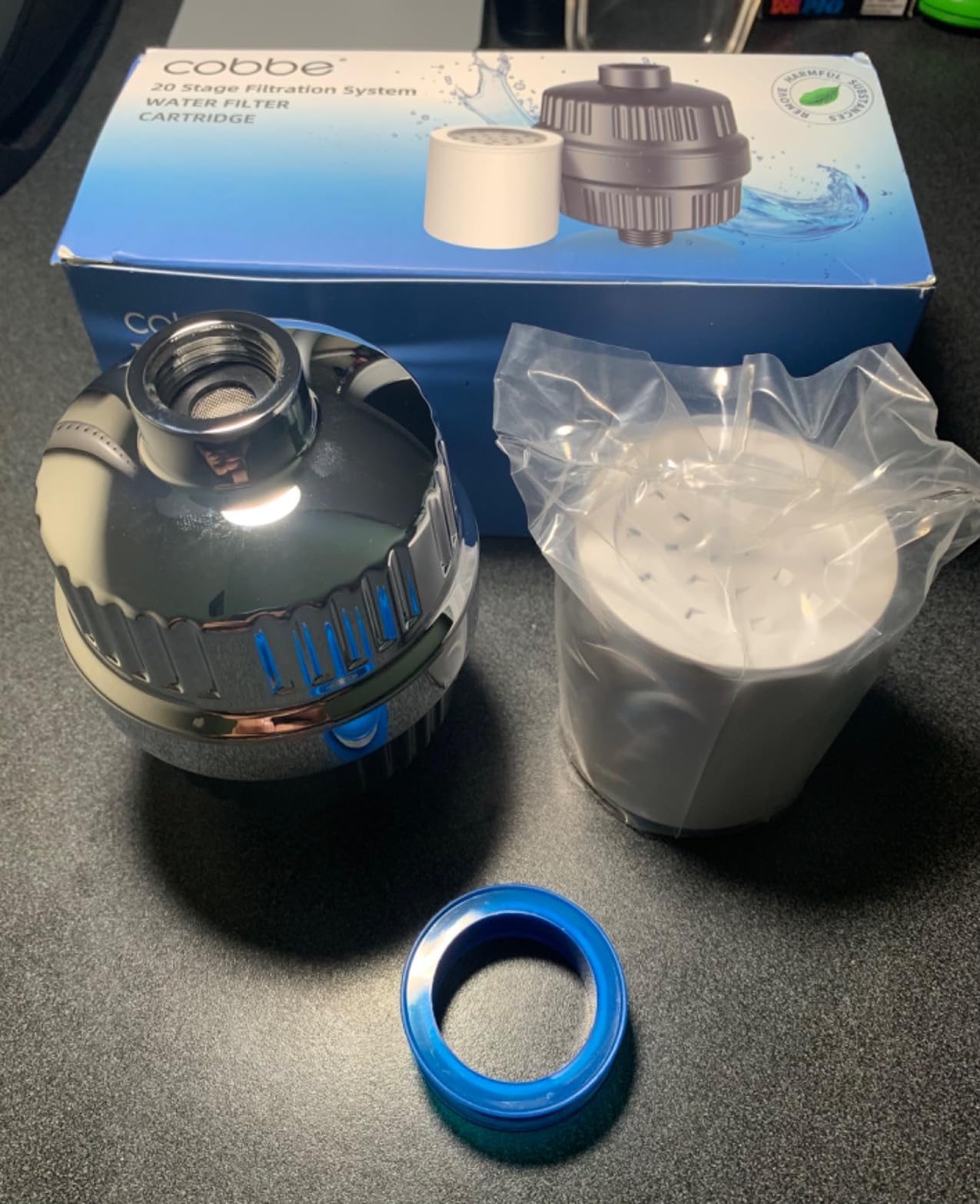 $6/mo - Finance Cobbe Shower Filter for Hard Water Shower Head Filter ...