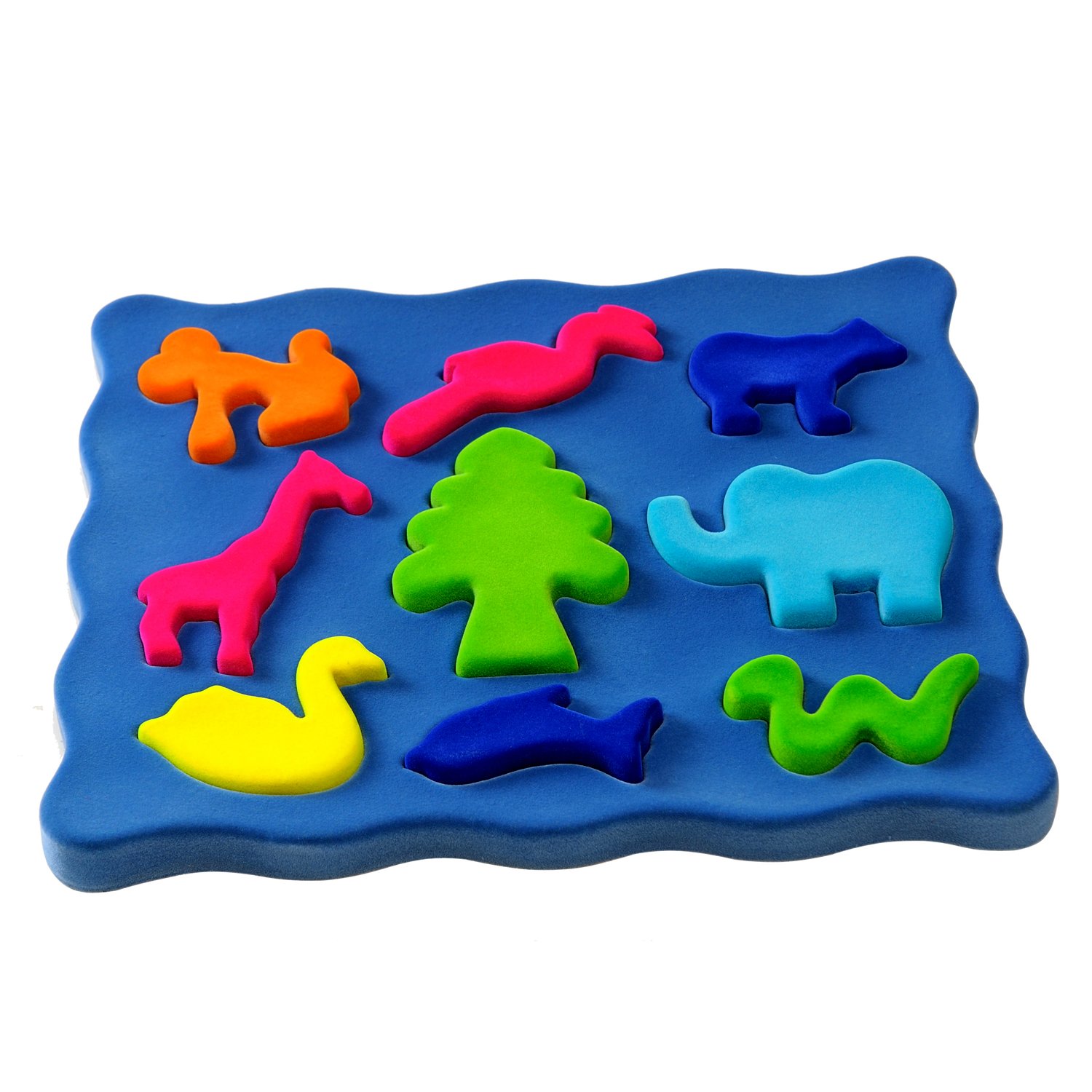 Amazon.com: Rubbabu 3D Shape Sorter Animal Puzzle - 18 Months & up ...