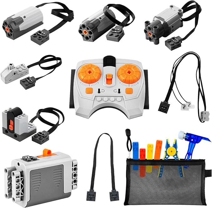 Amazon.com: 10-in-1 Motor Kit Compatible with Lego Technic, DIY ...