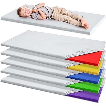 Amazon.com : Wesiti 5 Pcs 3 Fold Daycare Nap Mats Preschool Sleeping ...