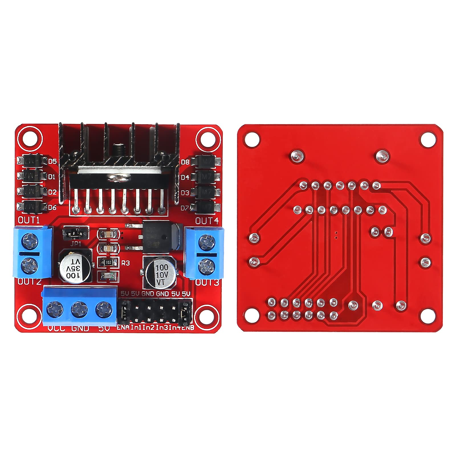 Snapklik.com : 12pcs L298N Motor Drive Controller Board Module Stepper ...