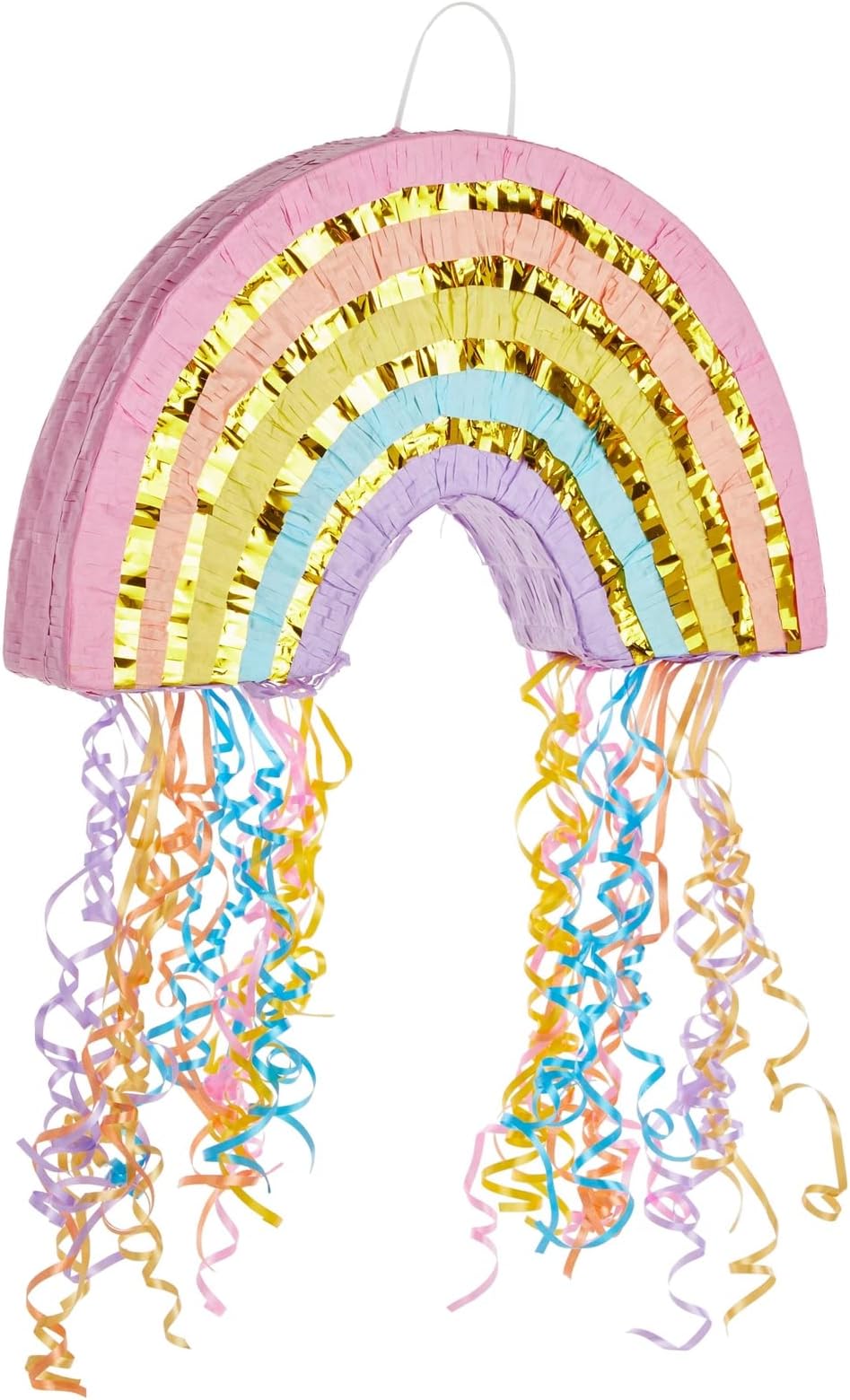 Amazon.com: Burro Pull Pinata - 13" x 22" - Multicolor Cardboard ...