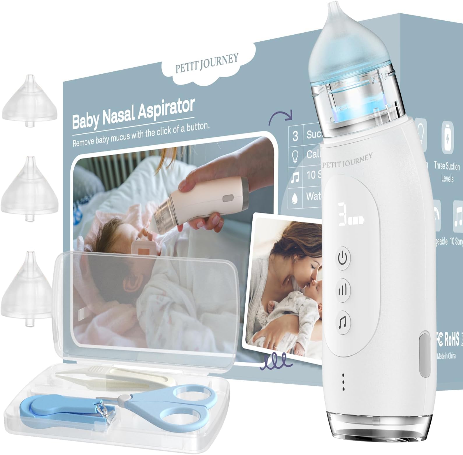 Amazon.com : Graco NasalClear Nasal Aspirator, 1 Count : Baby