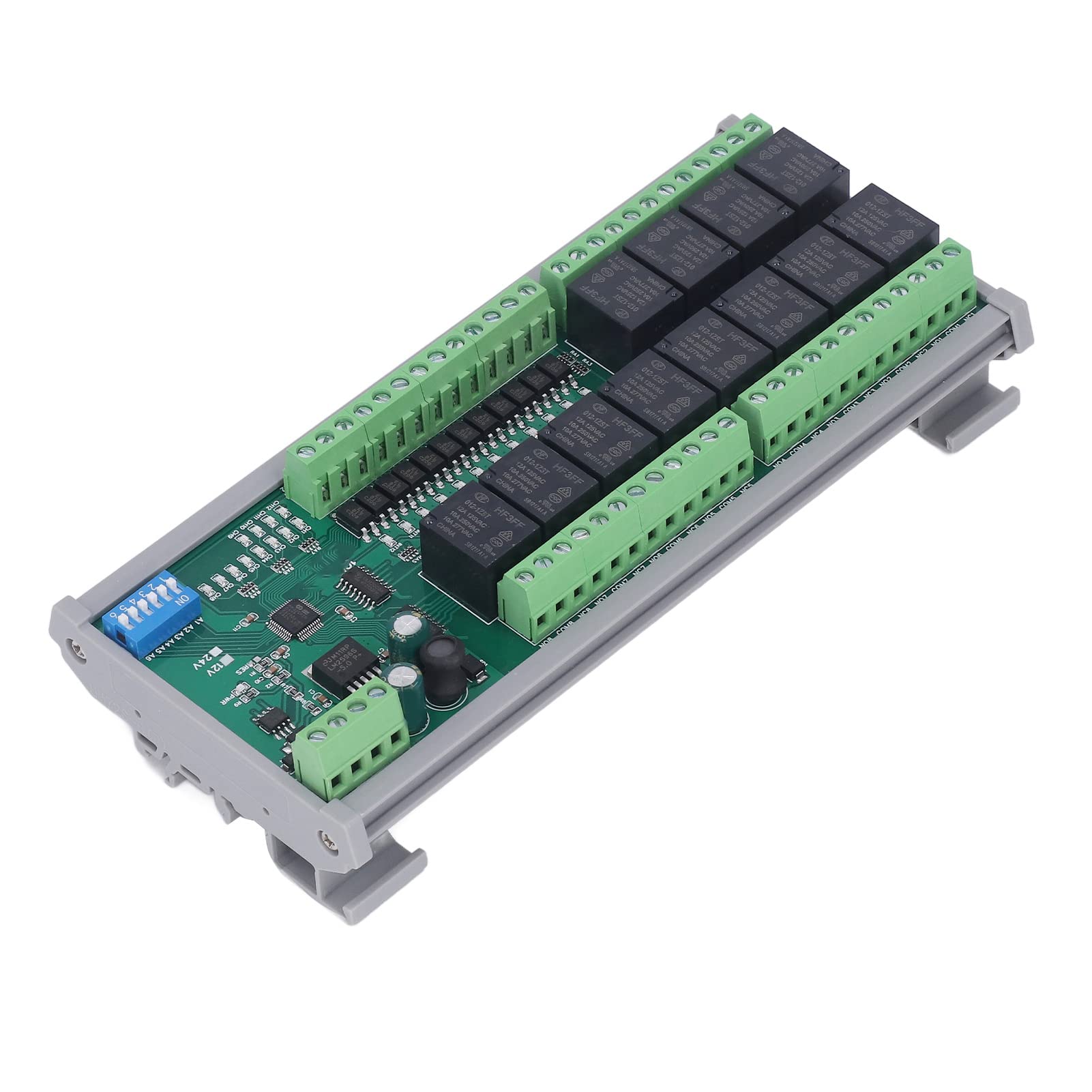 Buy Relay Module Board, TVS Surge Protection RS485 Relay Module Flame ...