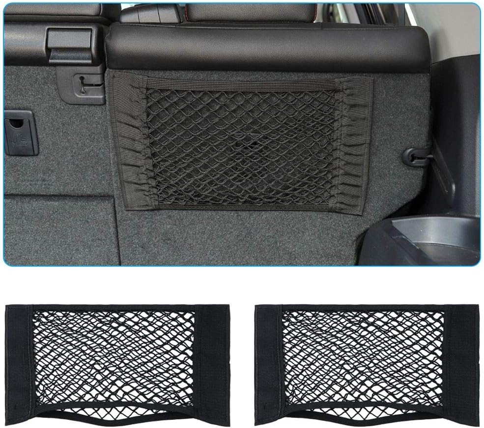 Amazon.com: Fogfar Pack of 2 Medium Frame Car Storage Net Bag, Car ...