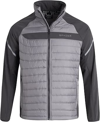 Spyder Softshell 2fer - chamarra acolchada con aislamiento y mangas ...