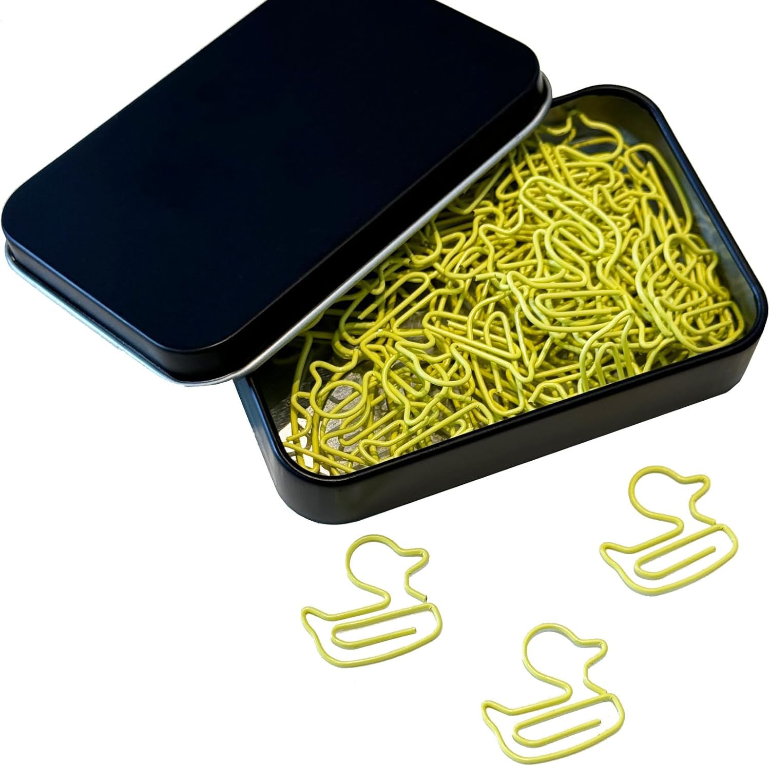 Amazon.com : Cute Paper Clips, 60PCS Duck Shaped Paper Clips Bookmarks ...