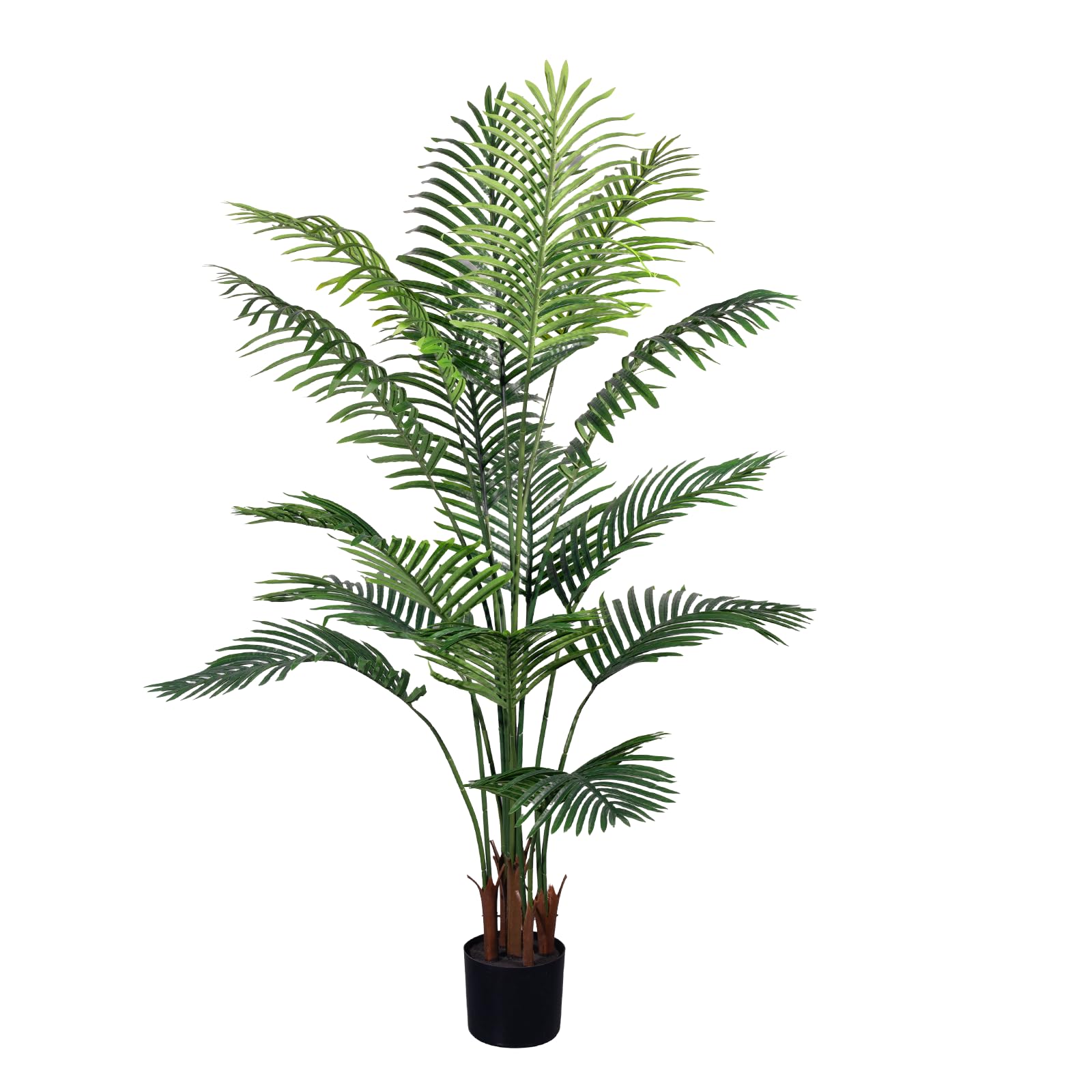 Amazon.com: Romantic Season Artificial Palm Tree 5FT, Red Faux Palm ...