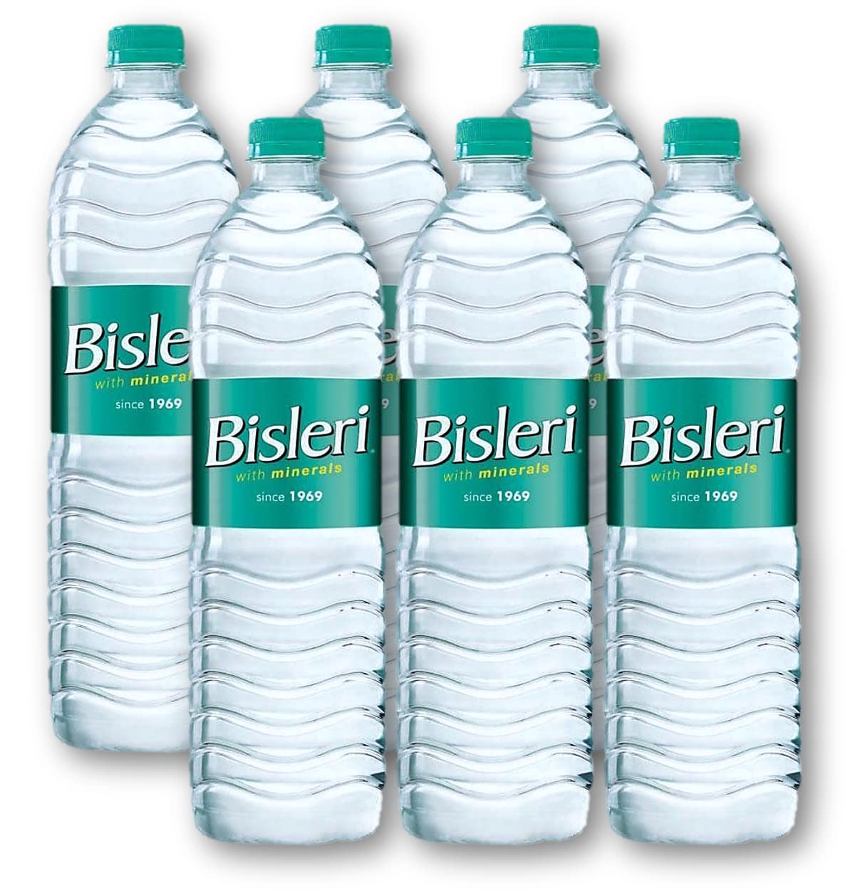 Bisleri Drinking Water 1L Bottle (Pack of 6) Unique : Amazon.in ...