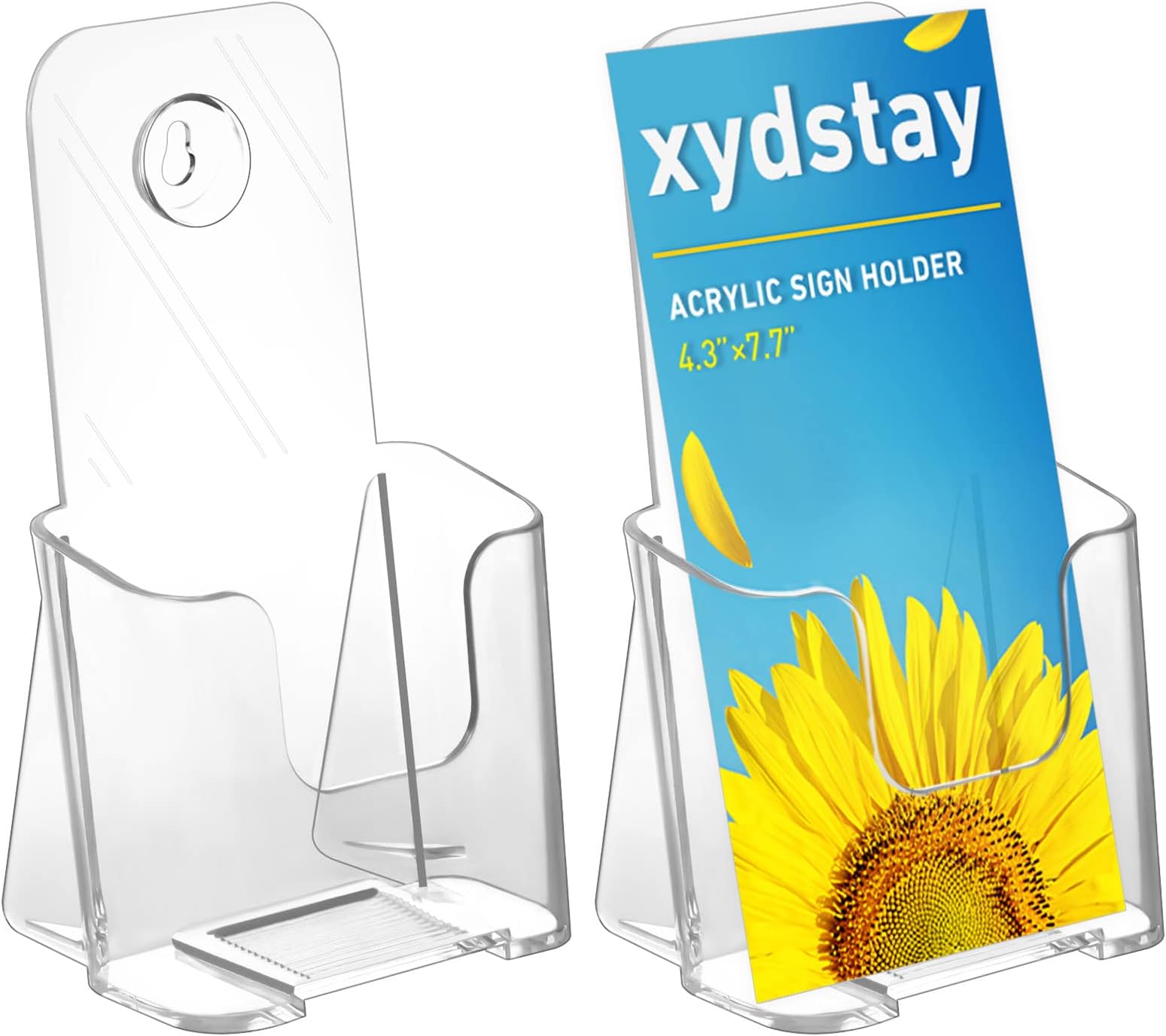 Amazon.com: Dazzling Displays Clear Acrylic 6X9 Brochure Holder ...