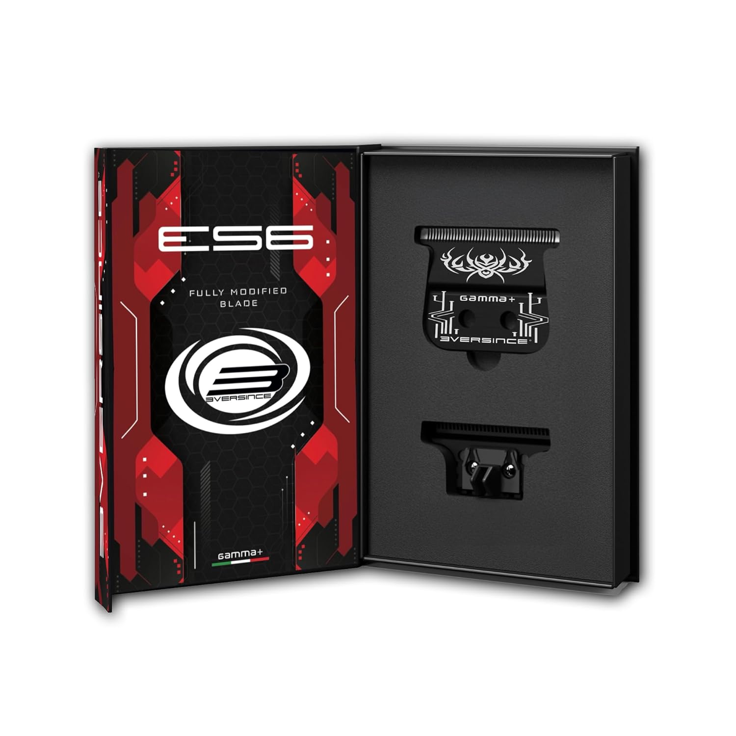 Amazon.com: GAMMA+ 3Versince ES6 Black Diamond DLC Wide Blade with DLC "The One" Cutter Trimmer ...