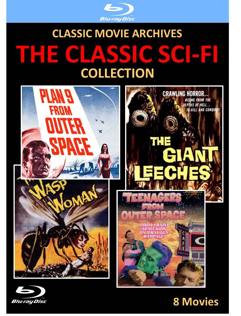 Amazon.com: The Classic Sci-Fi Ultimate Collection (8 Movies) [Blu-ray ...