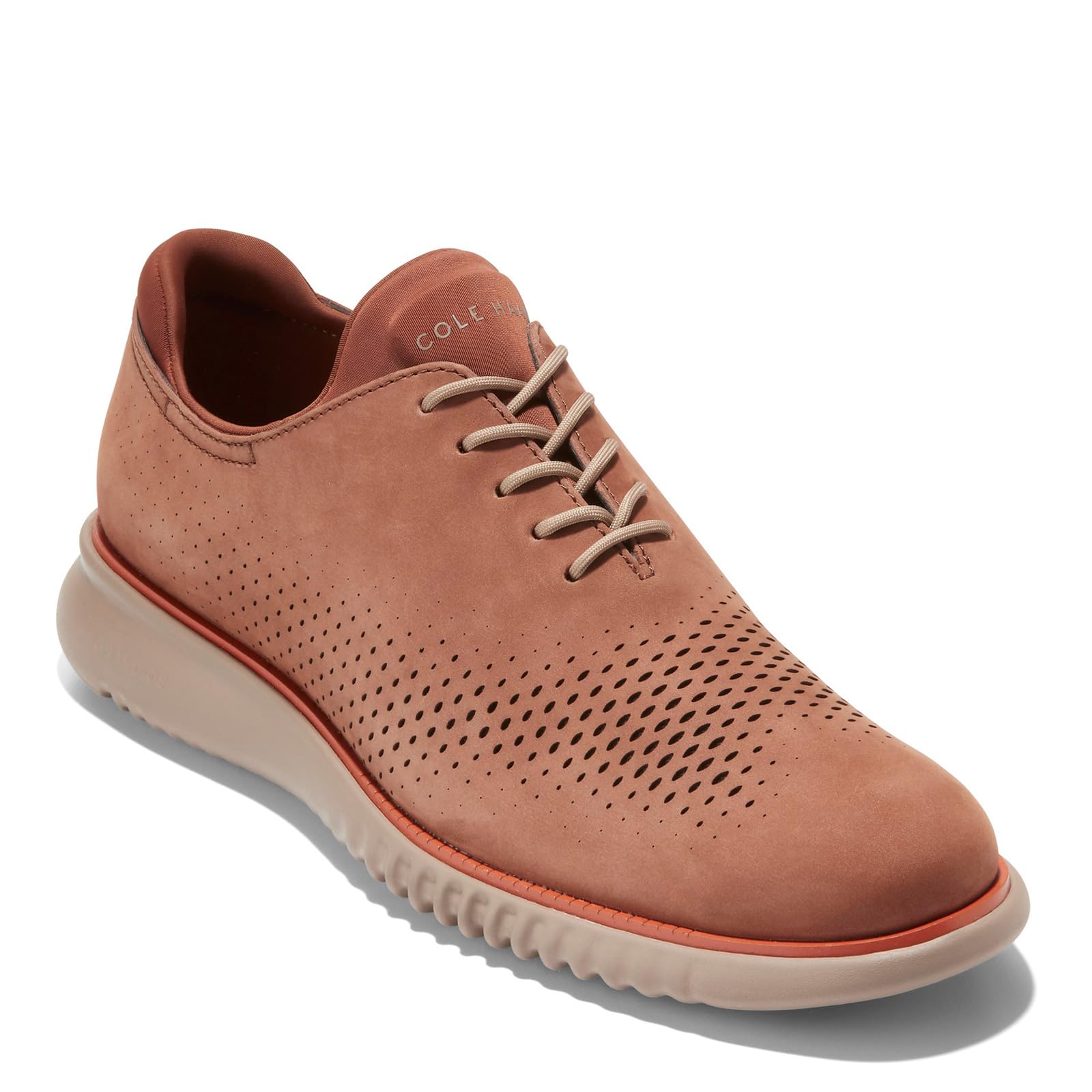 2 Zerogrand Lined Laser Wingtip Oxford