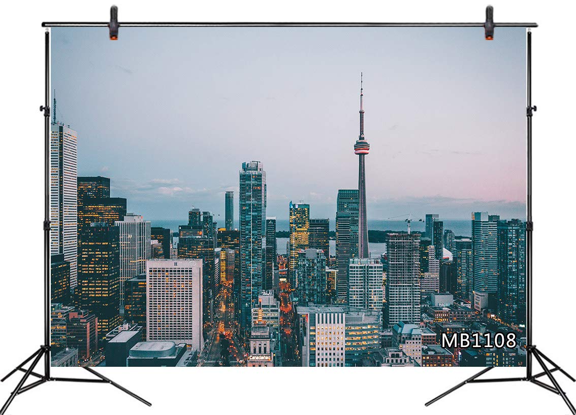 Buy 7x5ft Window View Office Building Backdrop for Video Conferencing ...