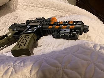 Amazon.com: Light Up Machine Gun Toys with Infrared Ray & Cool Lighting ...
