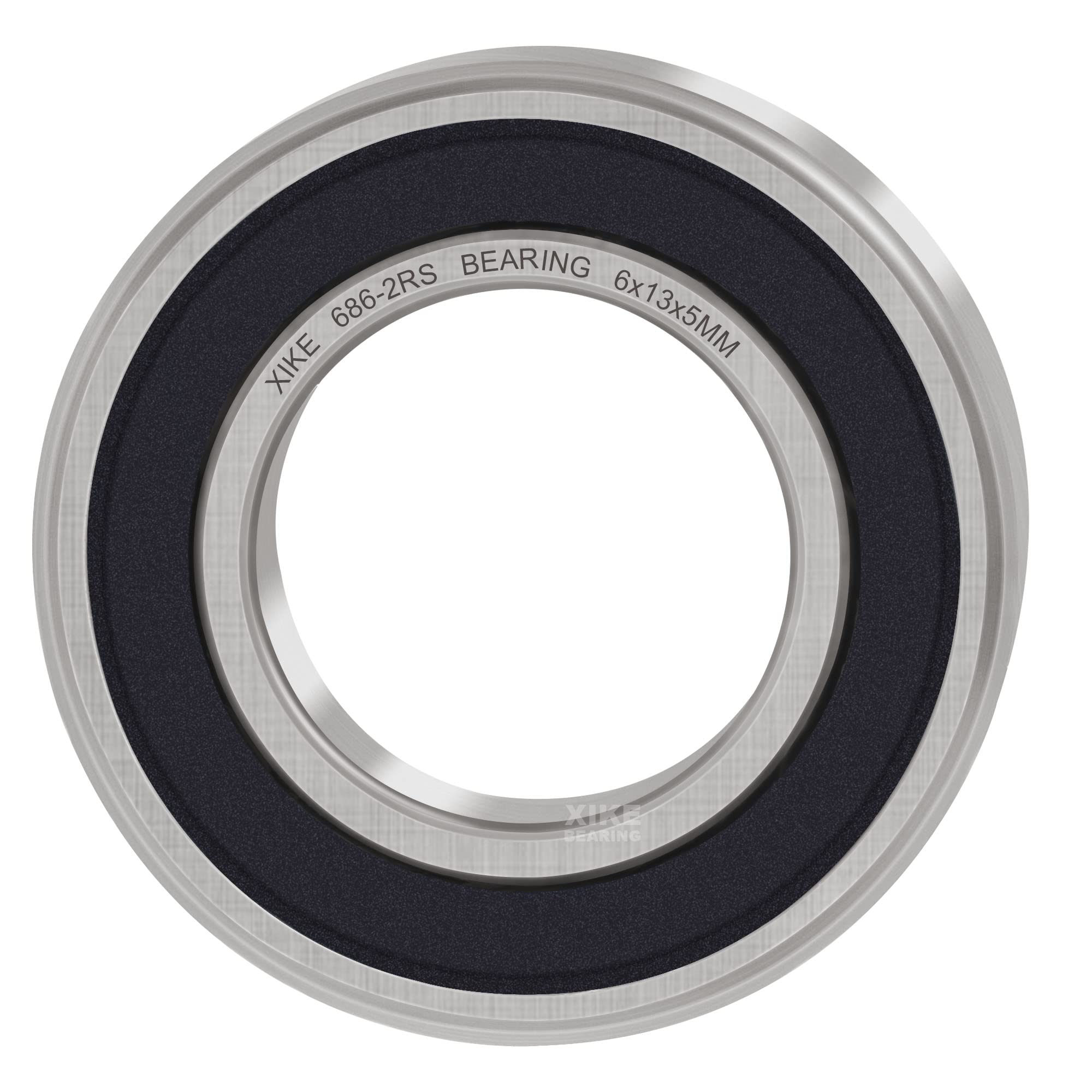 Snapklik.com : XIKE 10 Pcs 686-2RS Bearings 6x13x5mm