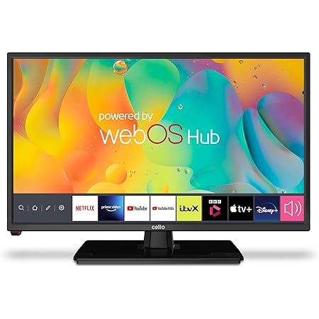 Cello CS22WS01 22″ inch Traveller 12-Volt Smart TV Freeview Play ...