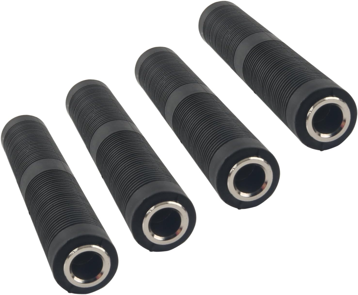 Devinal 4-Pack 1/4 Inch 6.35mm TRS/TS Female to Female Coupler Stereo ...