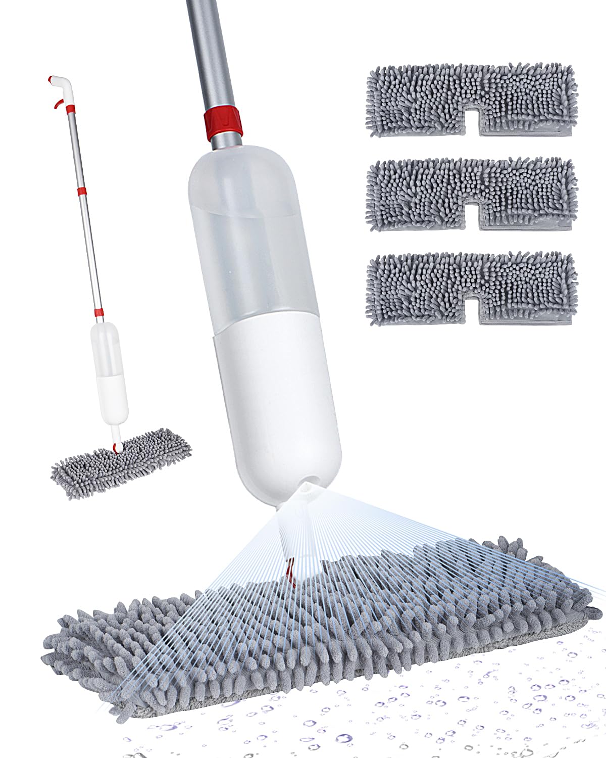 Amazon.com: Mops for Floor Cleaning, Spray Mop Floor Mop for Effortless ...