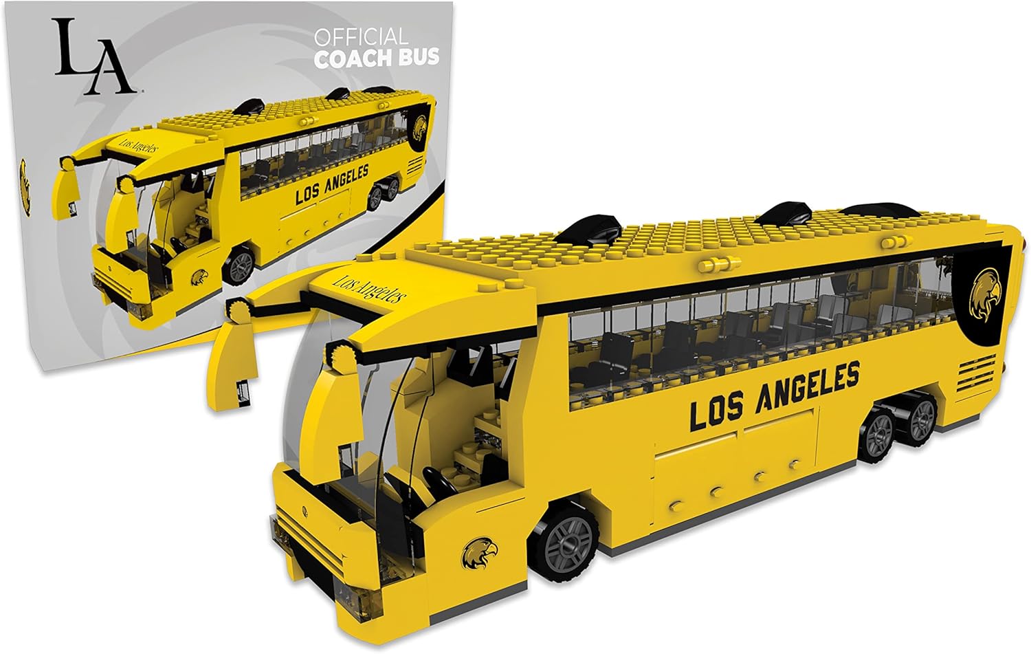 Amazon.com: Pro-Lion Cal State Golden Bears Brick Coach Building Kits ...