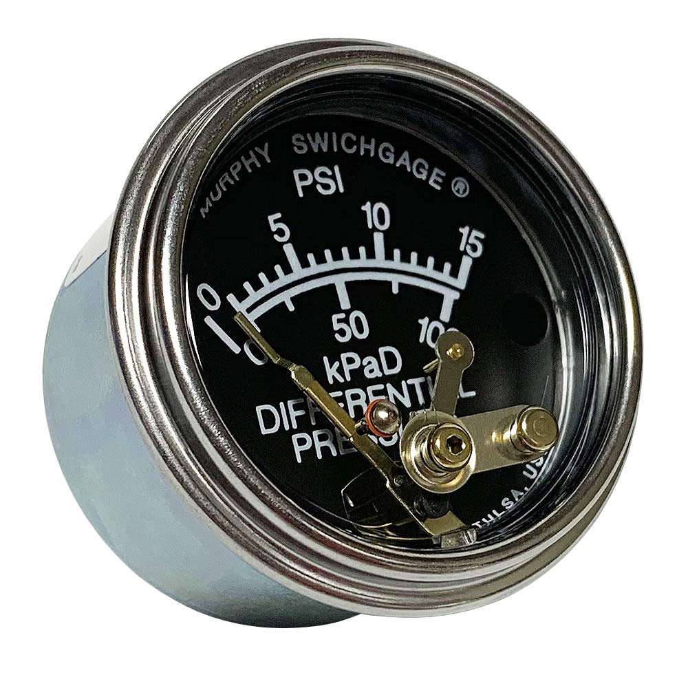 Amazon.com: Murphy by Enovation Controls 20DP-15 Differential Pressure ...