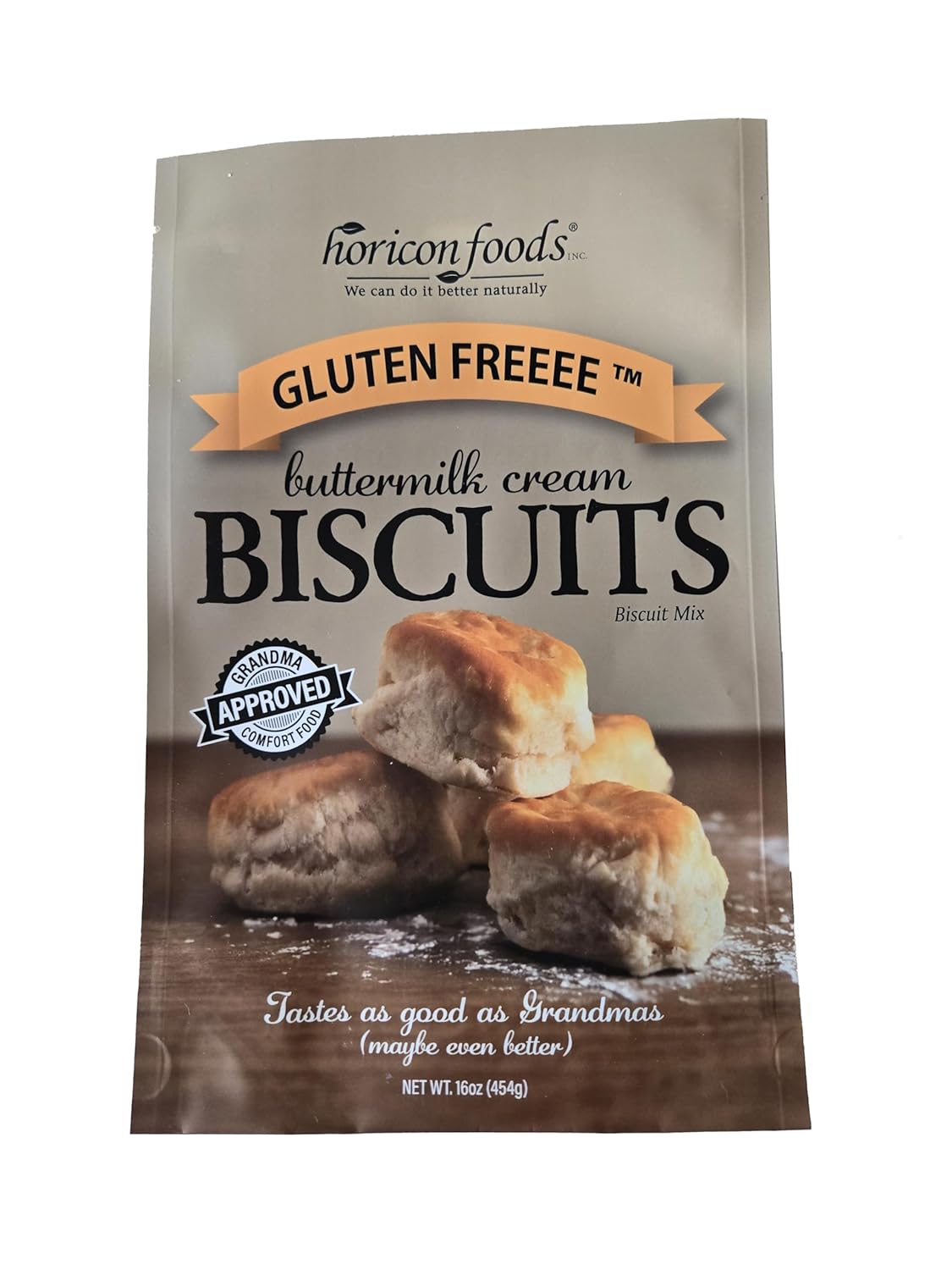 Amazon.com : Glutenfreeee Gluten Free Buttermilk Cream Biscuit Mix, 16 ...