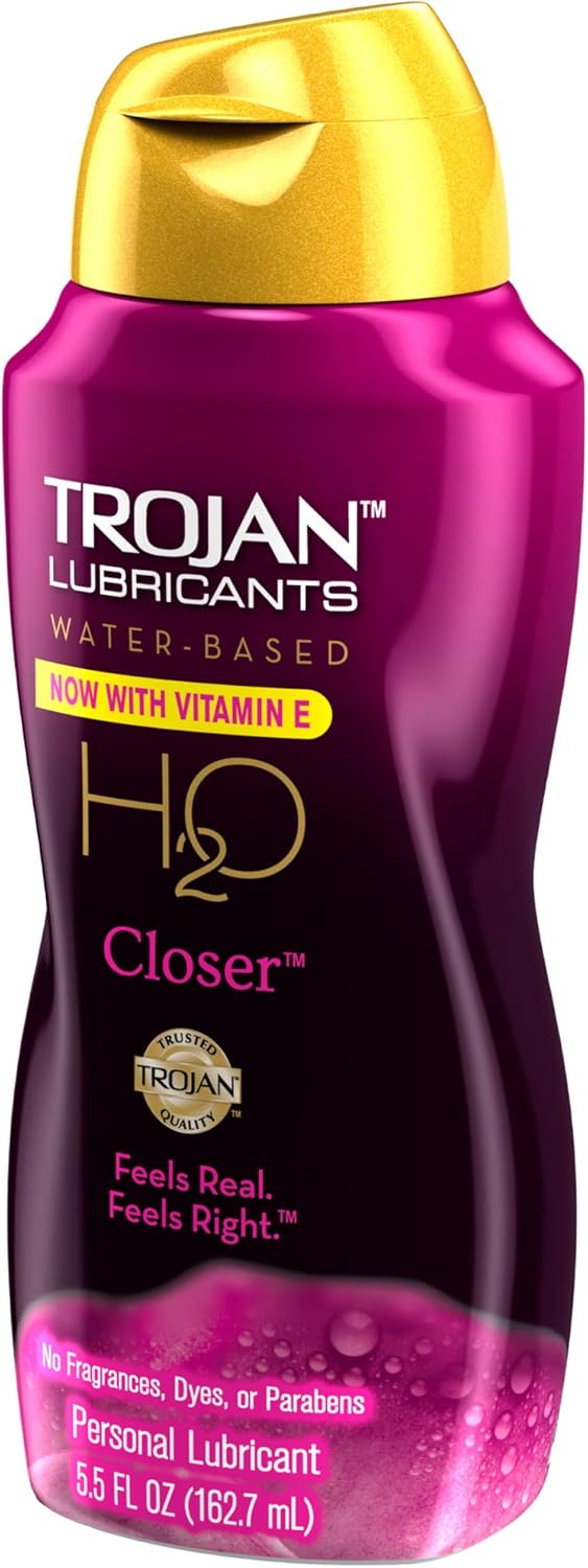 TROJAN Lubricants – Lubricante personal a base de agua H2O Closer 55 ...