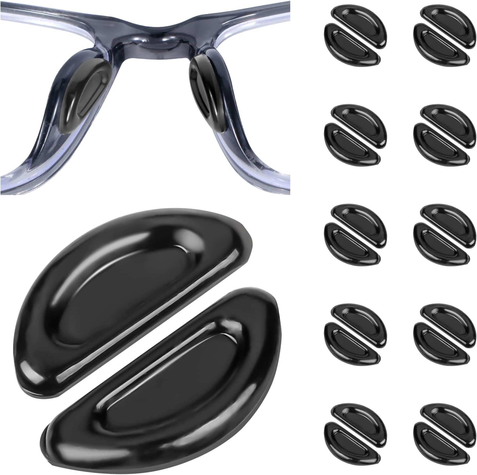 Amazon.com: Eyeglass Nose Pads, Anti Slip Nose Pads for Glasses with ...
