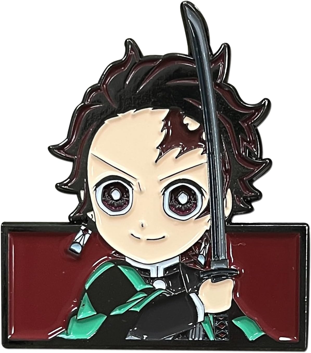 Amazon.com: Demon Slayer Tv2 - Tanjiro Kamado SD Pin : Clothing, Shoes ...