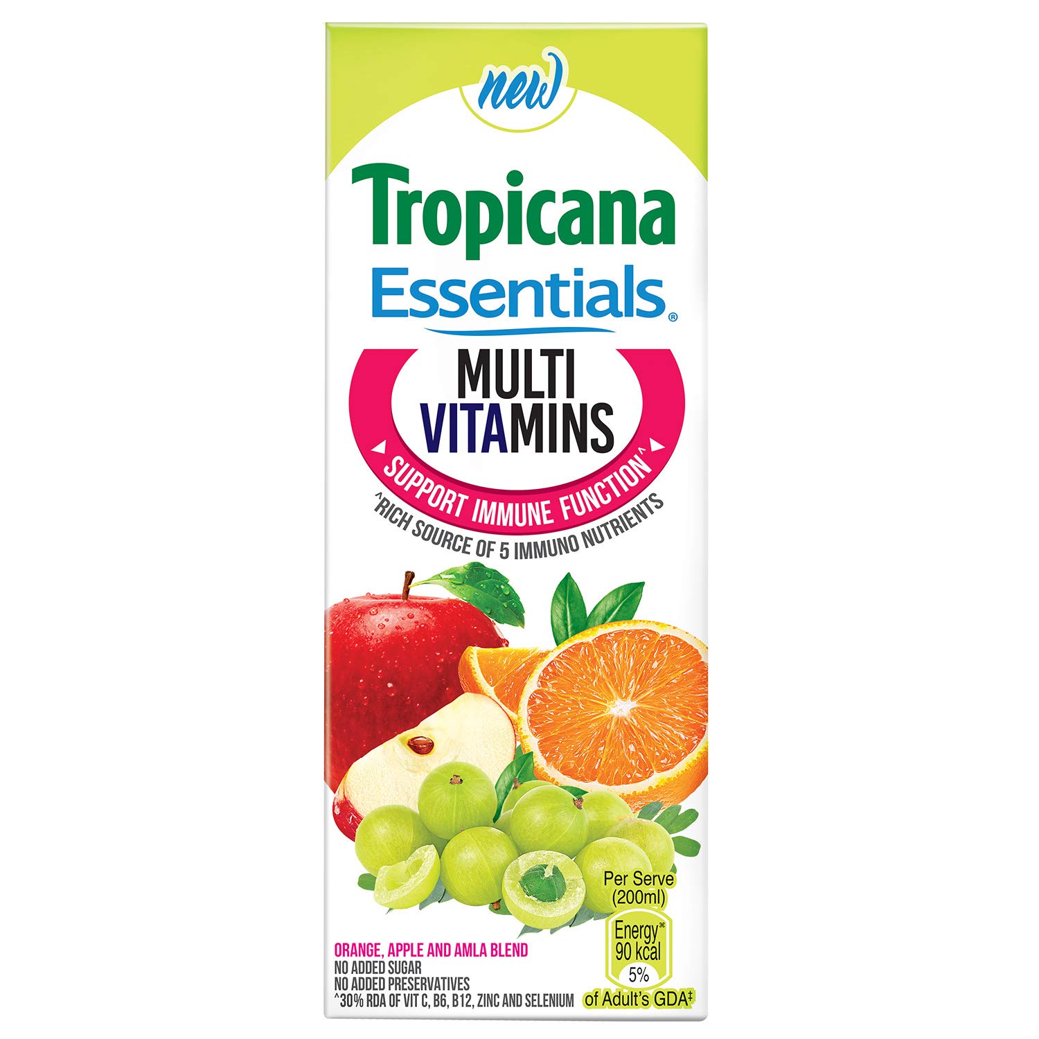 Tropicana Essentials Multivitamins, 200ml : Amazon.in: Grocery ...
