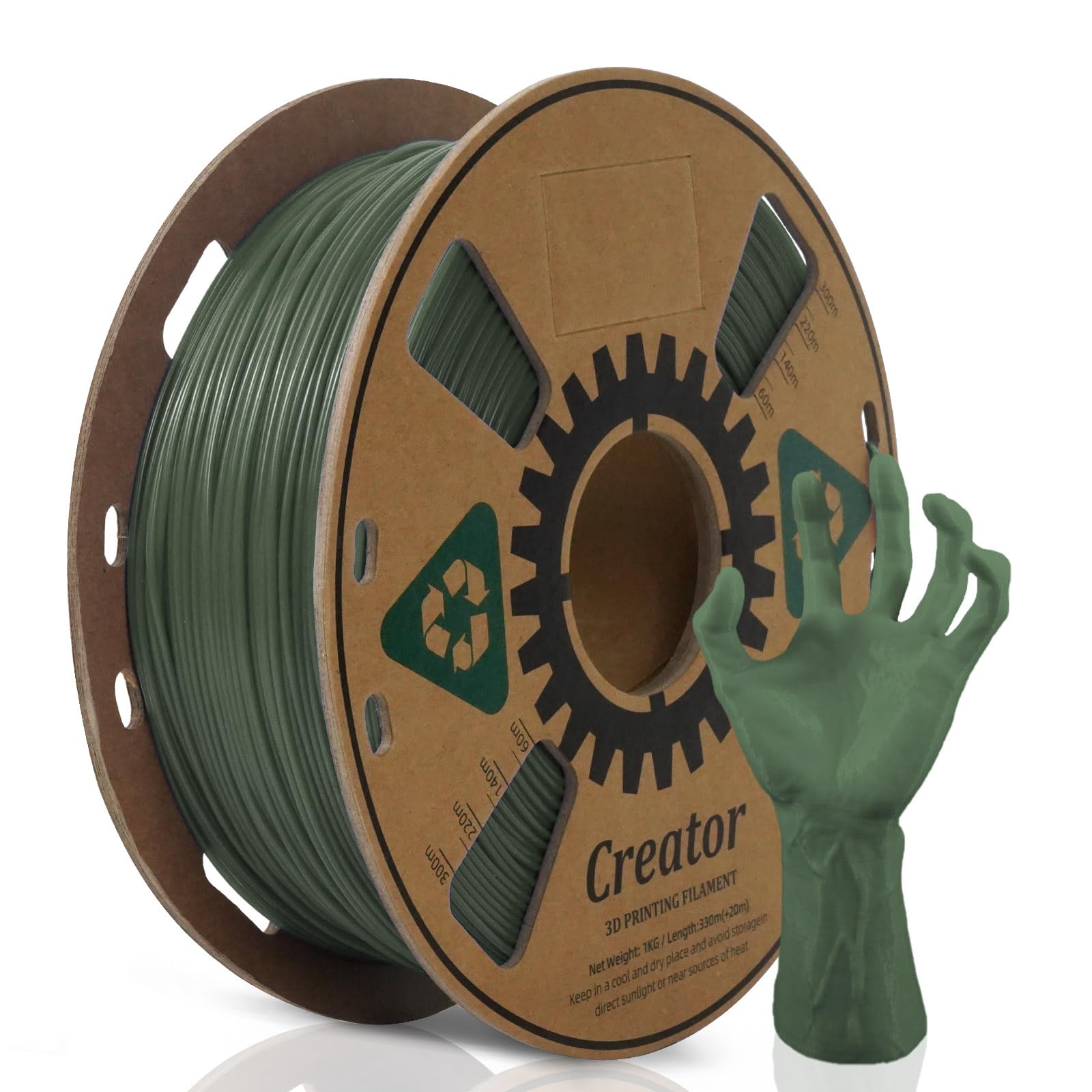 Snapklik.com : Creator Rapid PLA 3D Printer Filament 1.75mm