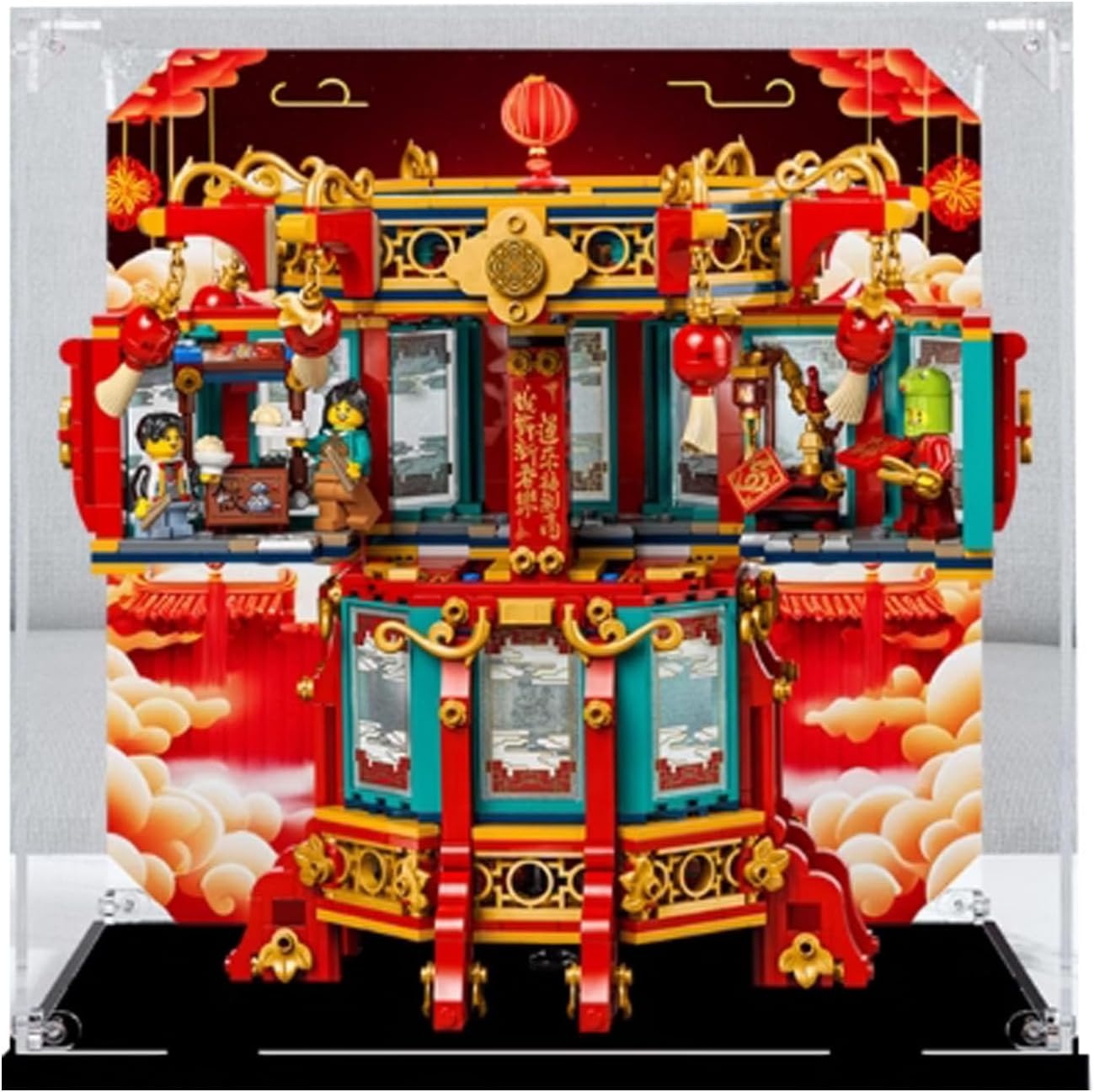 Acrylic Display Case for Lego 80116 Running Lights,Showcase,Protect ...