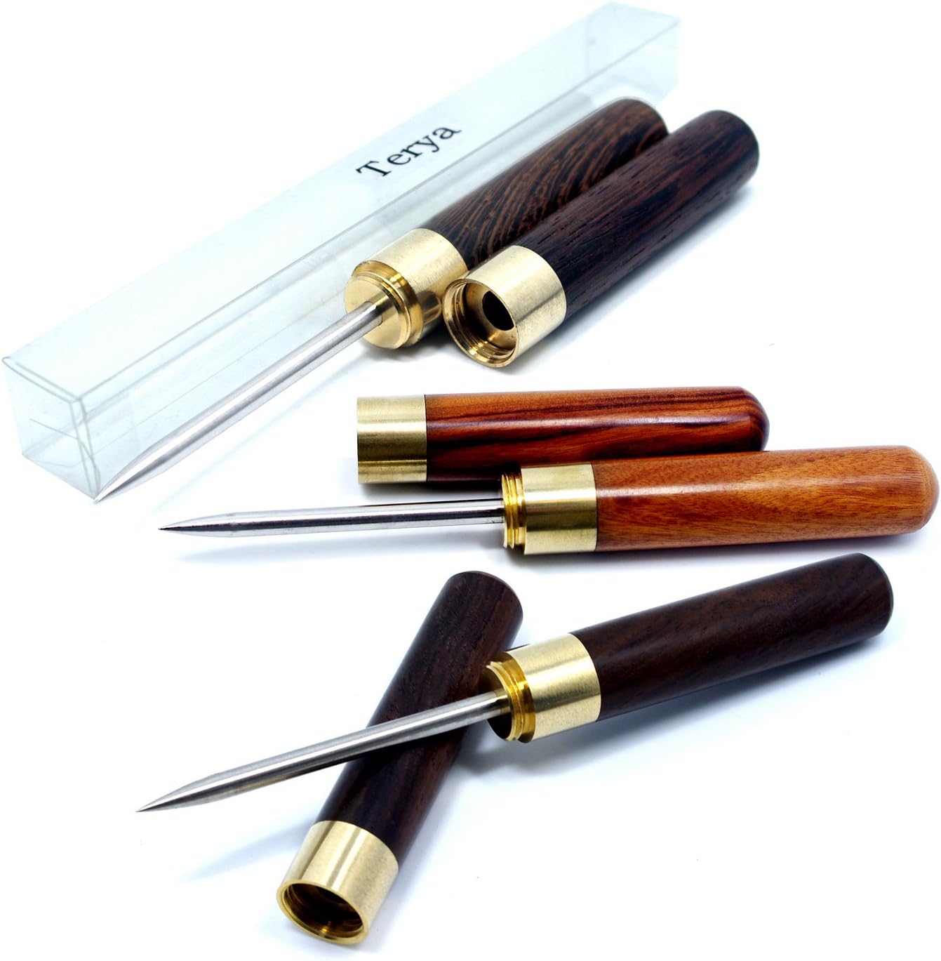 Amazon.com: Terya Portable Wood Ice Pick Kitchen Bar Tool (Ebonywood ...