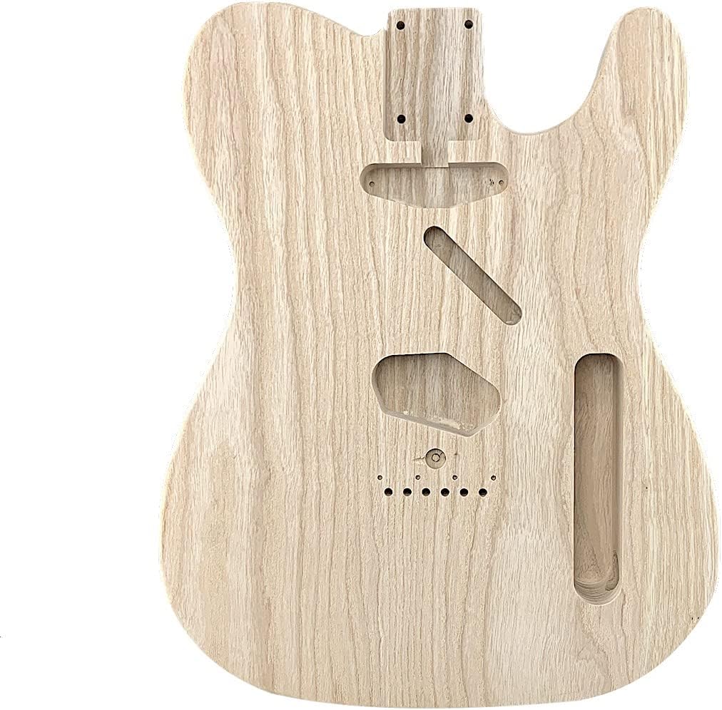 Amazon.com: Hosco Telecaster Body, 62's Style - 3 piece - Swamp Ash ...