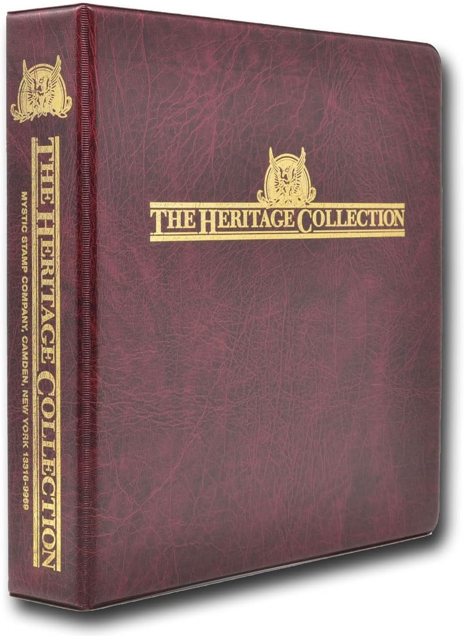 Amazon.com: Generic Mystic's Heritage Collection Stamp Album 3-Ring ...