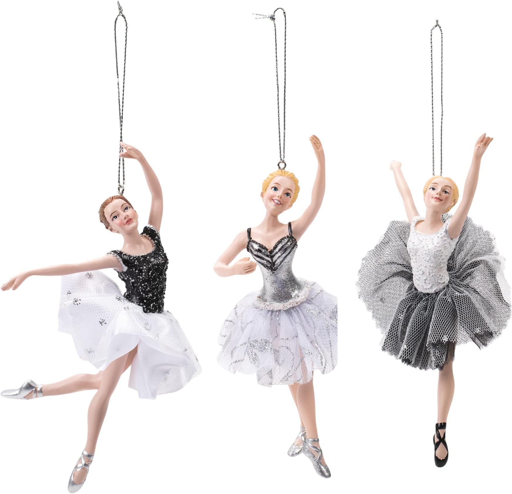 Amazon.com: Kurt S. Adler Elegant Whimsical Ballerina, Fairy, Angel ...