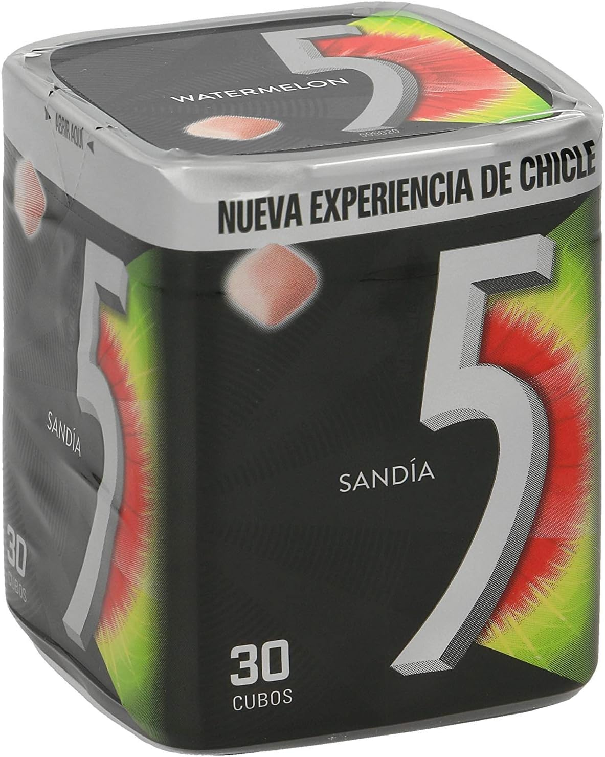5 - Evolution Chicle sin Azúcar con sabor sadia ,30 cubos : Amazon.es ...