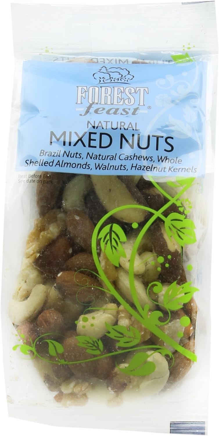 Forest Feast Wholesnacks - Natural Mixed Nuts 200 g (Pack of 4 ...