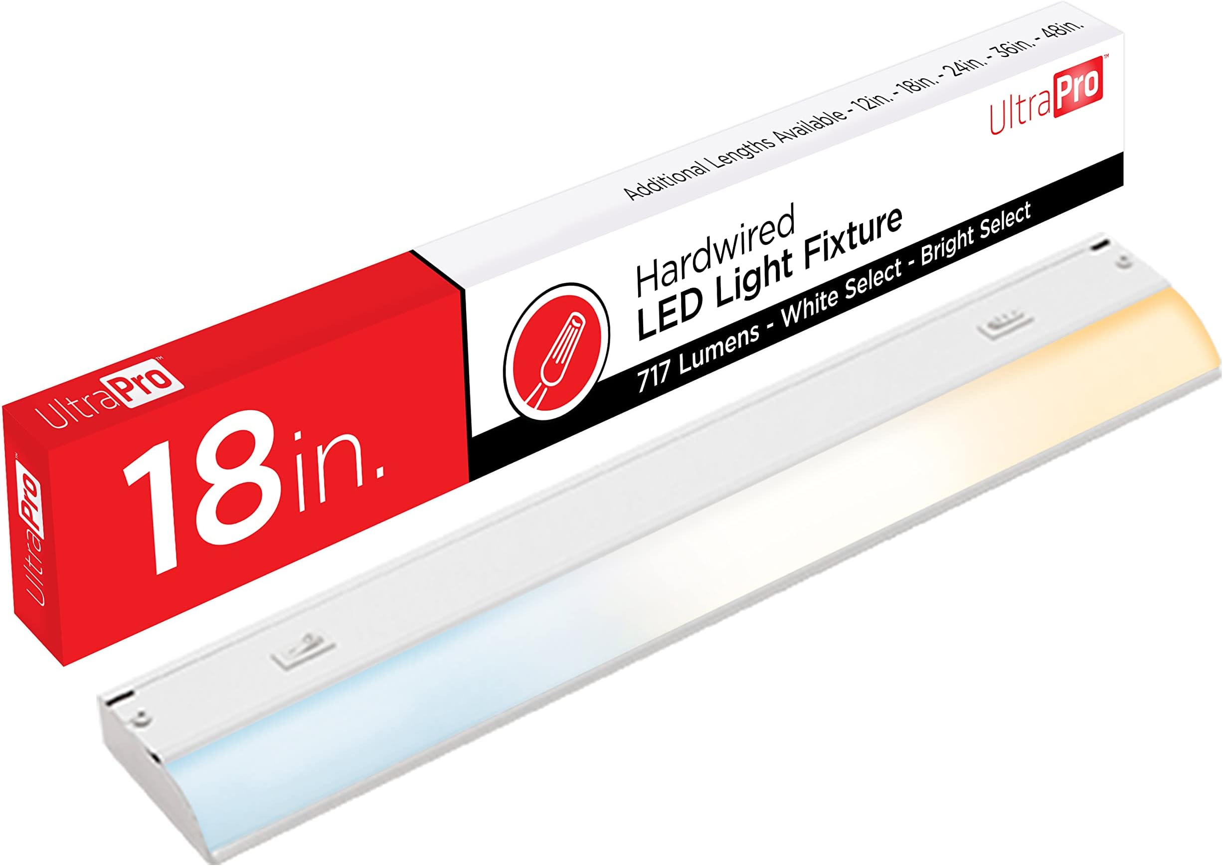 Amazon.com: UltraPro 18 inch Hardwired Under Cabinet Lights, 3 Color ...