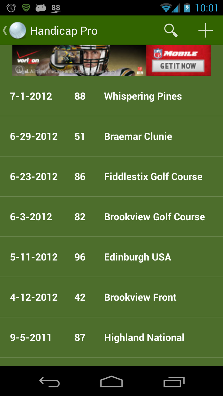 Handicap: Golf Tracker Pro - App on Amazon Appstore
