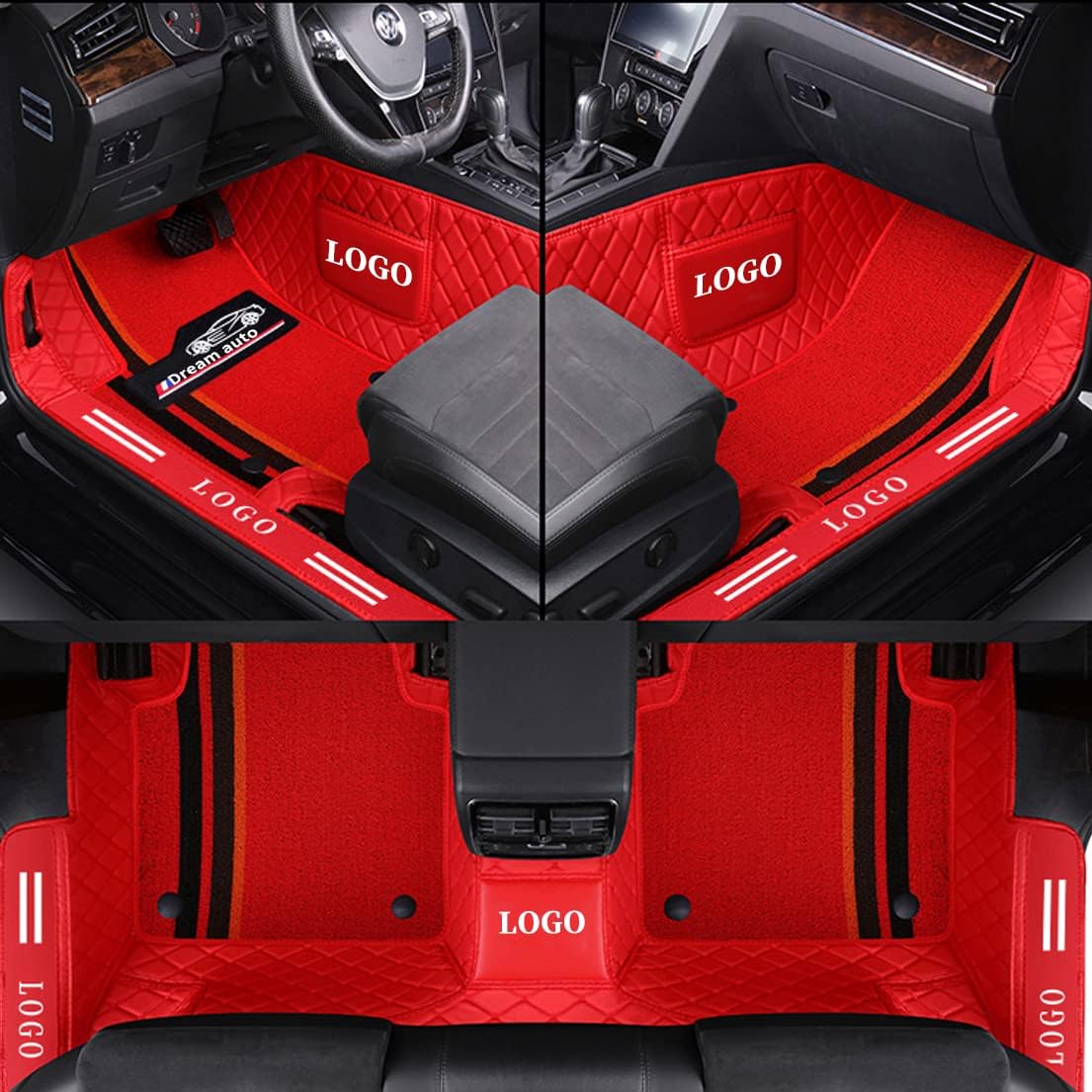 Custom Double Layer Car Floor Mats for 95% Cars Carpet Mats,Car Floor ...