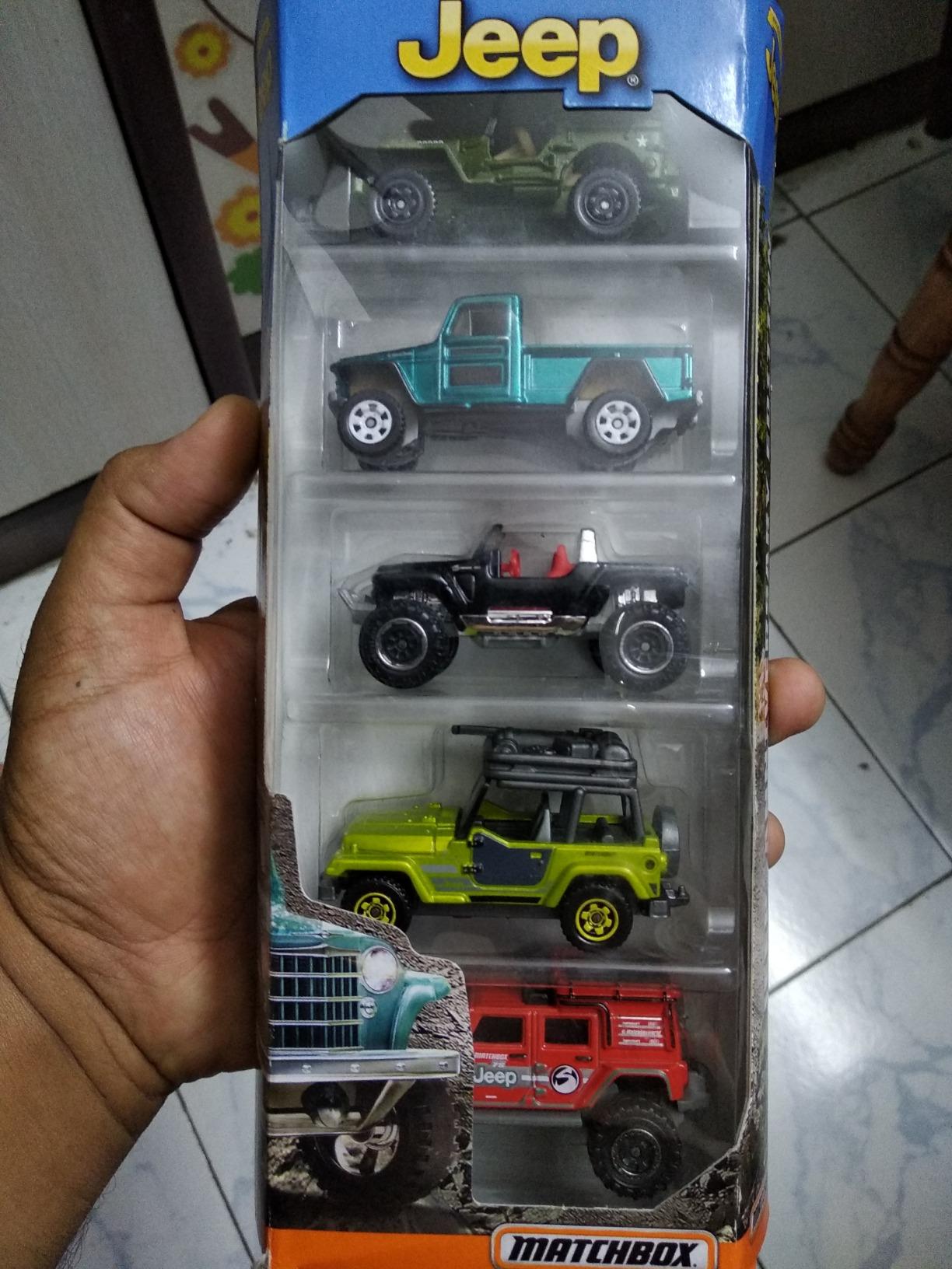 Buy Matchbox Anniversary Edition Jeep 5-Pack Online at Low Prices in ...