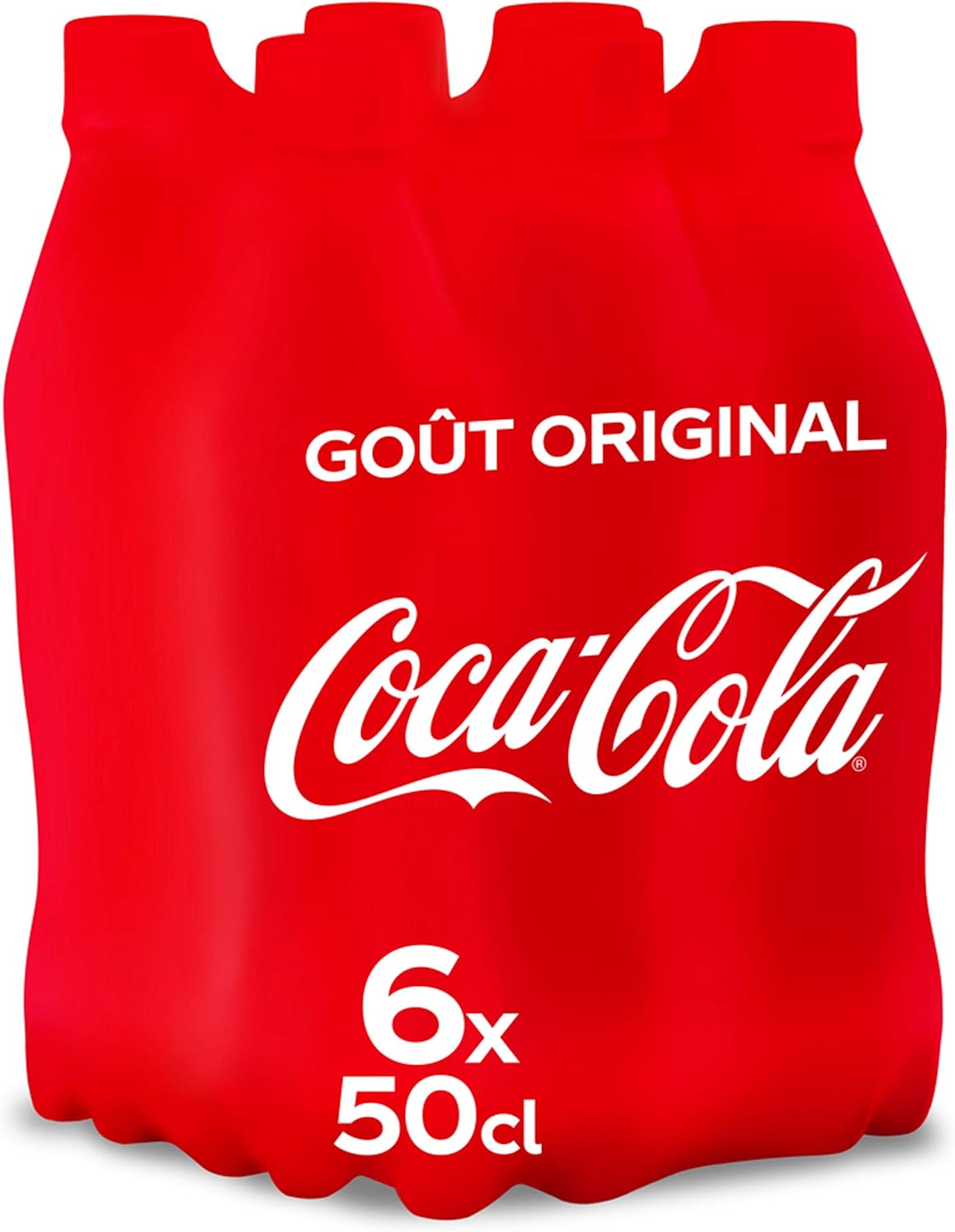 Coca-Cola Goût Original 6x50cl bouteille : Amazon.es: Alimentación y ...