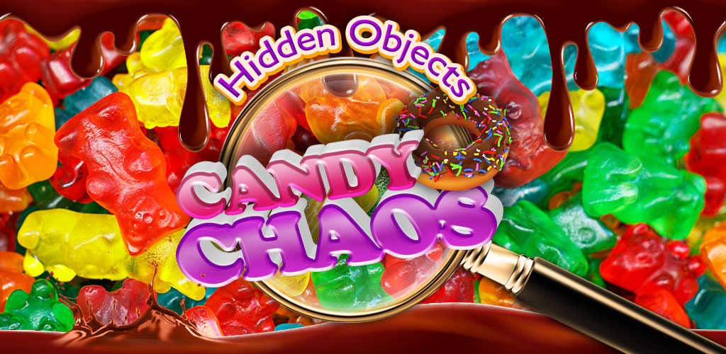 Hidden Objects Candy Chaos & Dessert Junk Food – Chocolate, Cupcakes ...